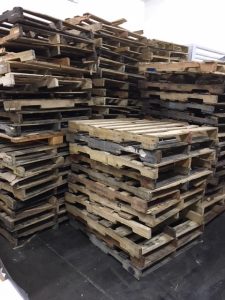 Pallets - missing boards and/or broken - Repalletize